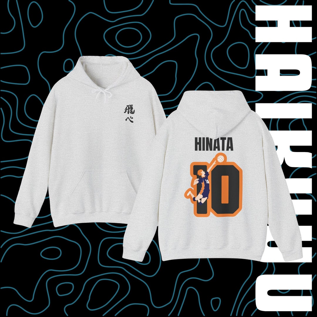 Haikyuu Hoodie Anime Summer Hooded Sweater Volleyball Club Hoodies ...