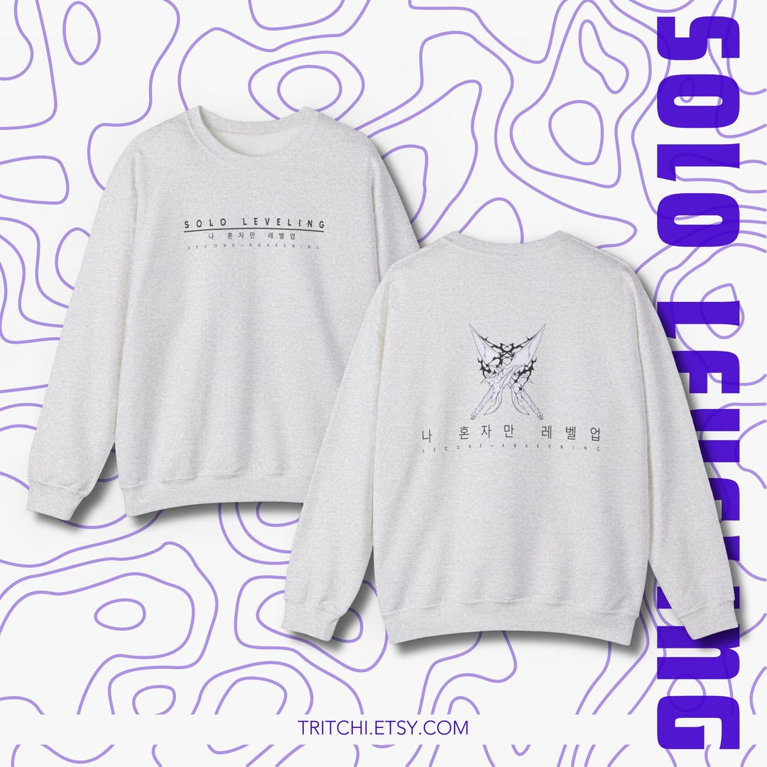 Sweatshirt Solo Leveling Second Awakening: Monarch’s Ascension Anime ...