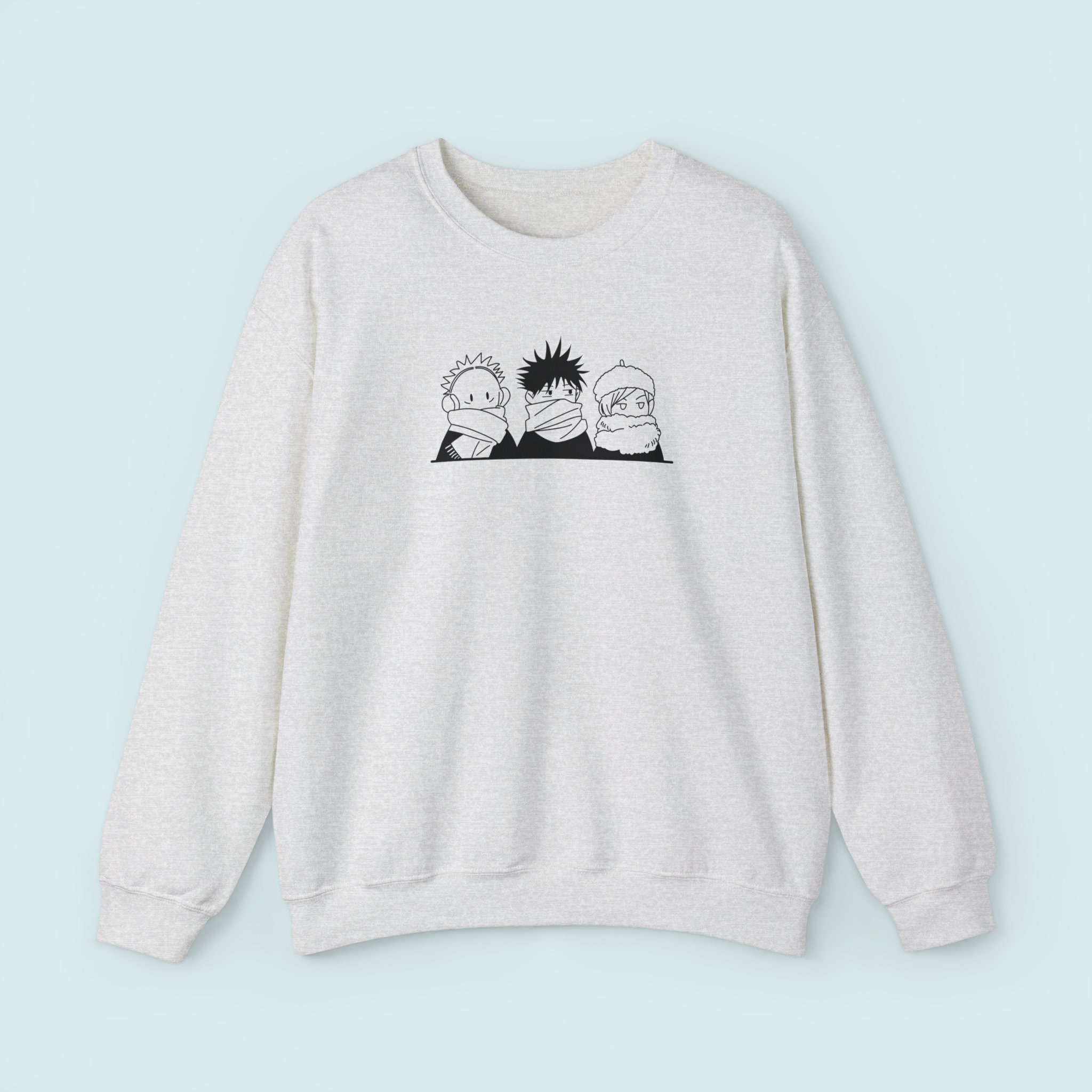 Yuji Megumi Nobara Sweatshirt Jujutsu Kaisen Sweatshirt Anime Design ...