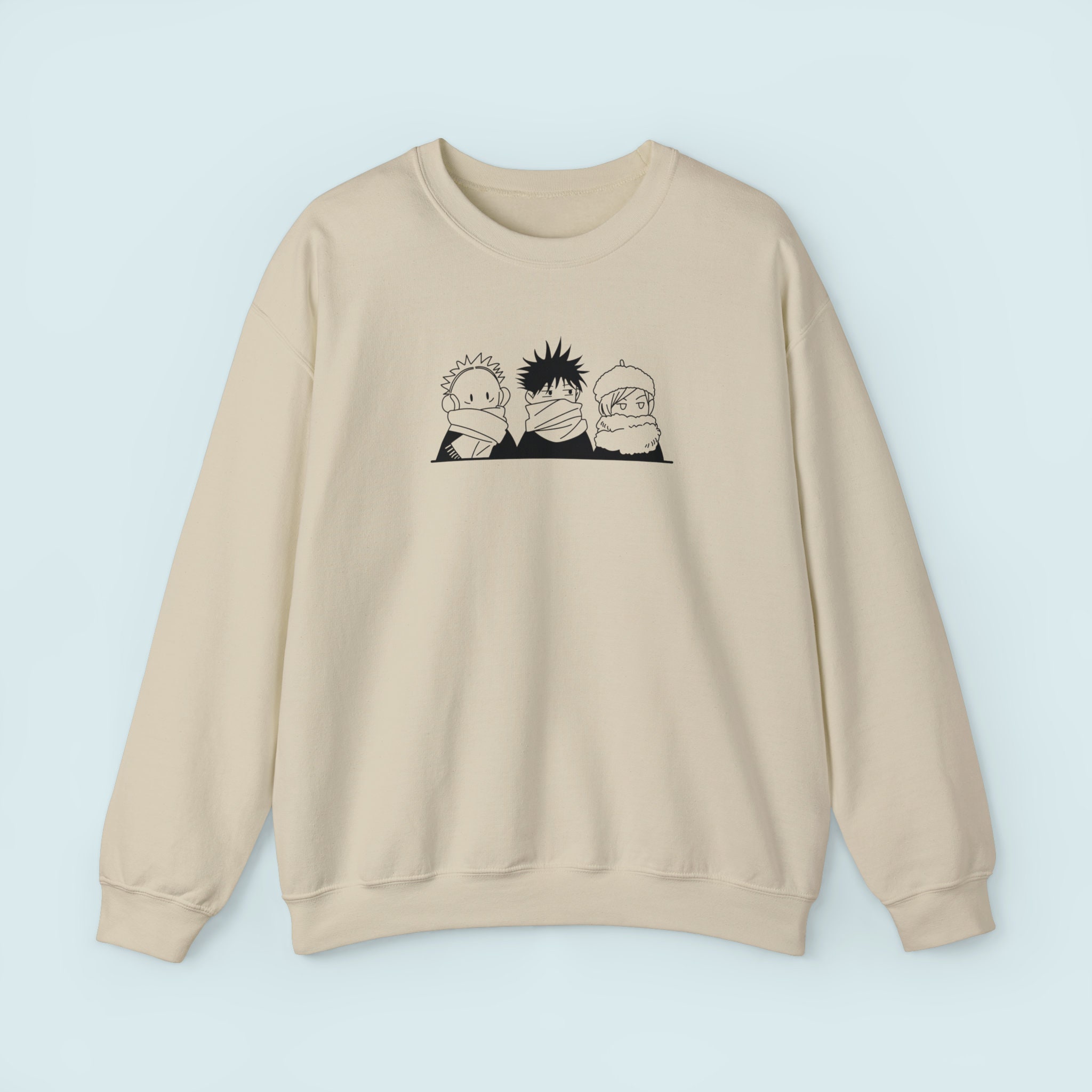 Yuji Megumi Nobara Sweatshirt Jujutsu Kaisen Sweatshirt Anime Design ...