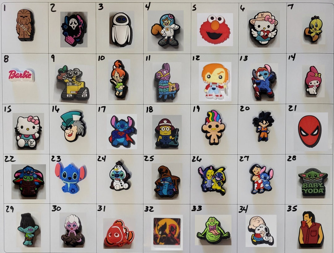 Focal Beads Characters 2 - Etsy