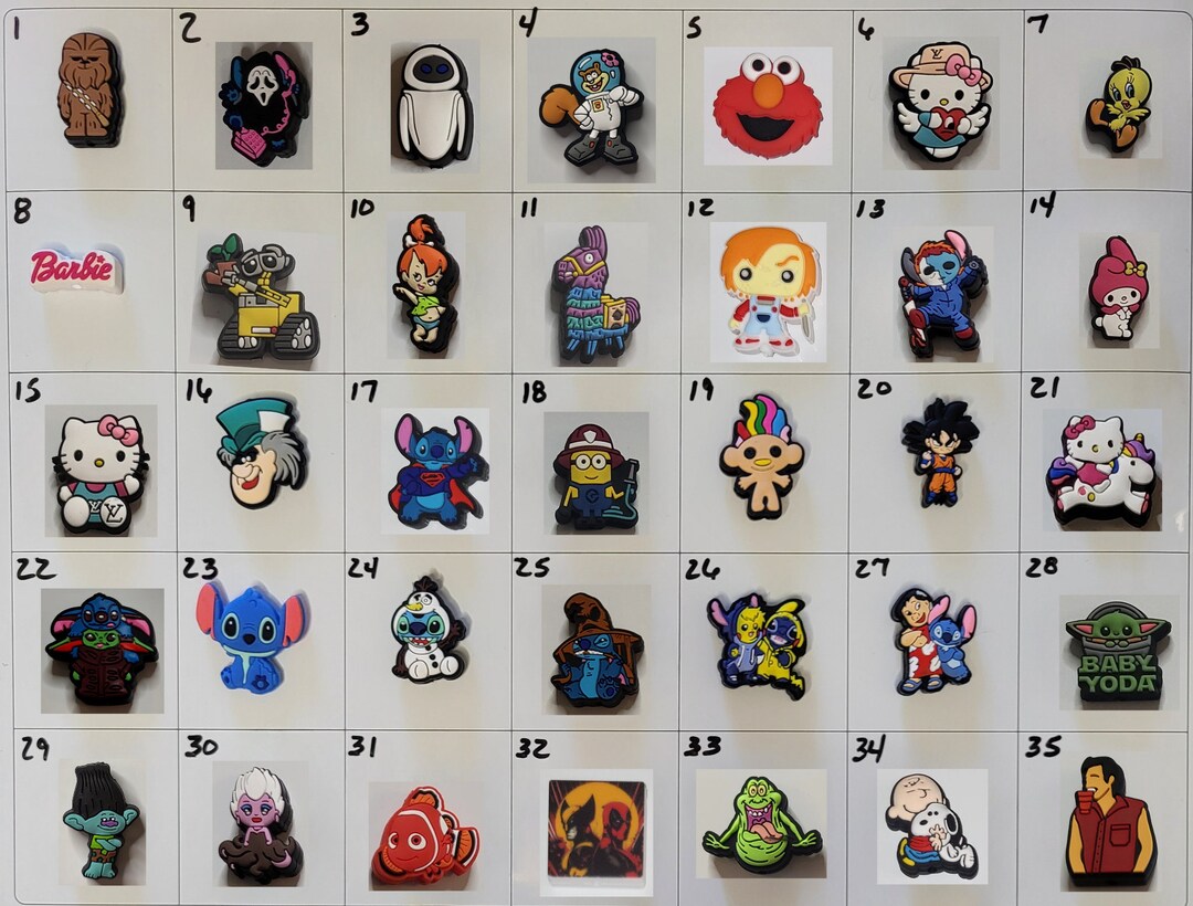 Focal Beads Characters 2 - Etsy