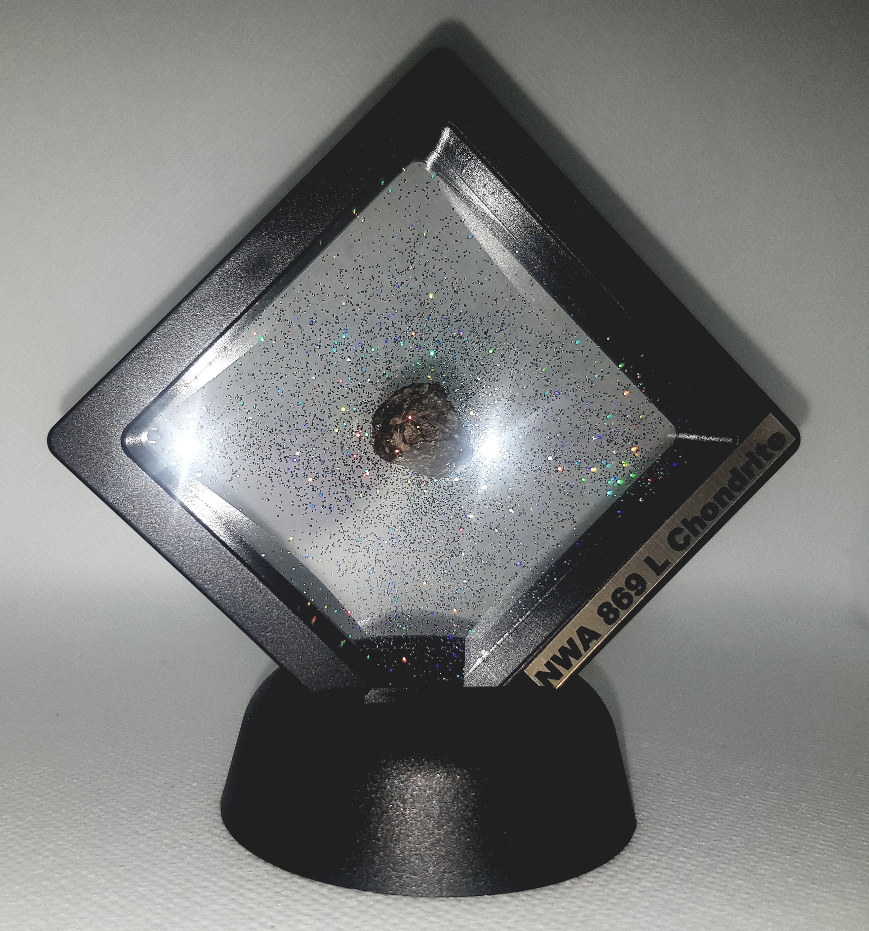 Genuine Meteorite Space Rock in Night Sky Effect Holographic - Etsy