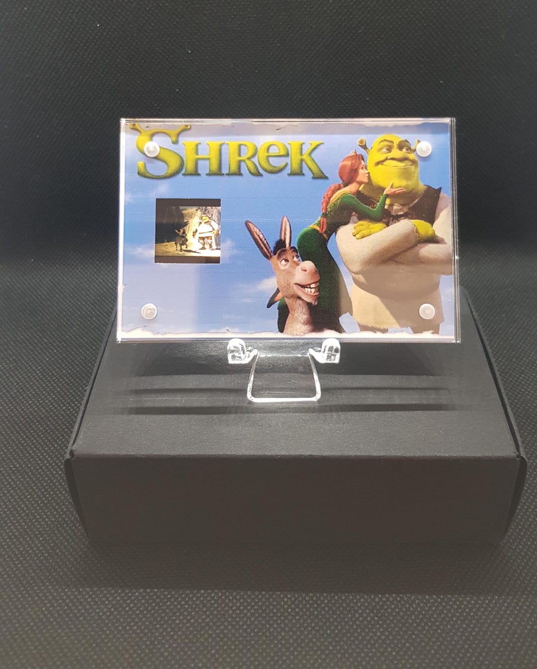RARE Shrek: Shrek and Donkey - Genuine 35mm Film Cell Encased in ...