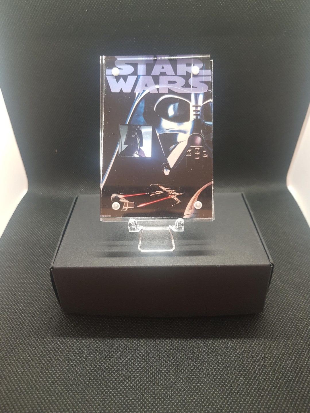 RARE Star Wars A New Hope: Darth Vader genuine 35mm Film Cell Encased ...