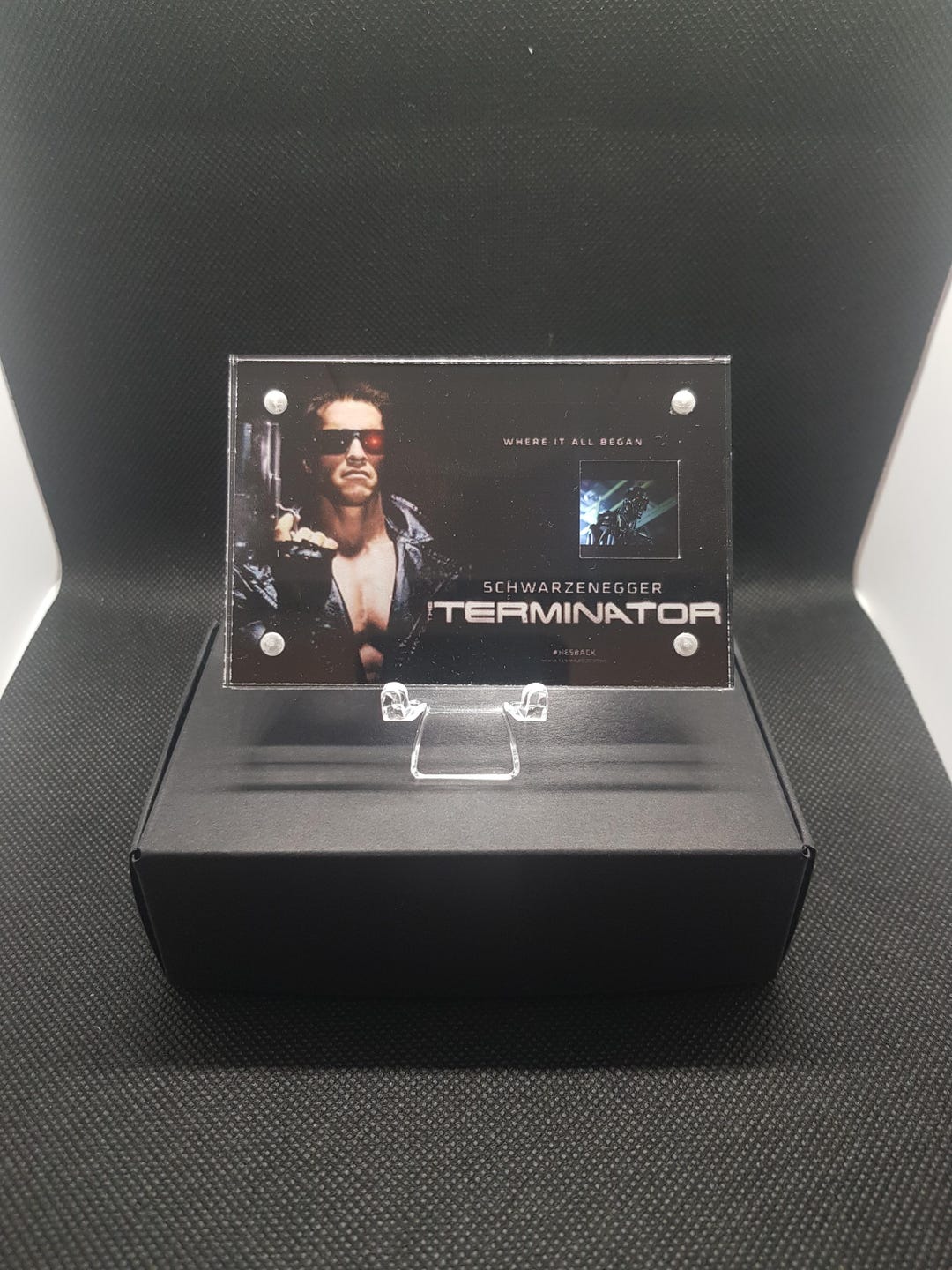 RARE Terminator: T-800 Genuine 35mm Film Cell Encased in Stylish ...