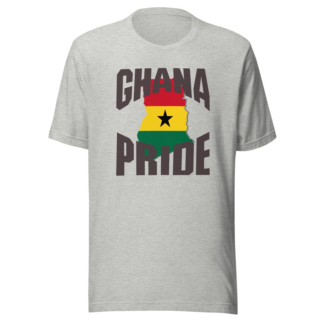 Ghana Pride Ghana Map Unisex T-shirt - Etsy