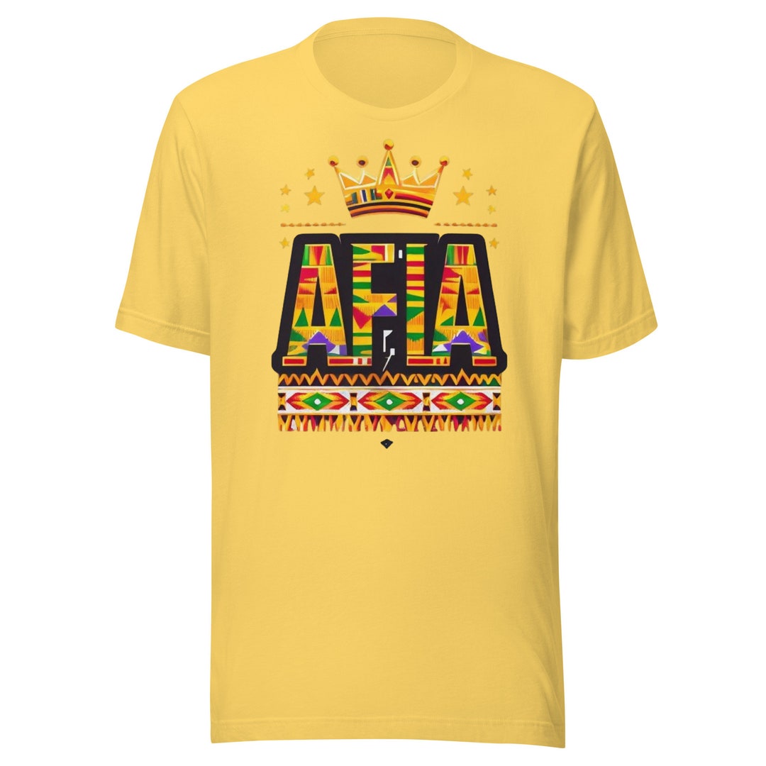 Unique Crown Kente Afia Ghana Friday Born Akan T-shirt, Ghana Gift for ...