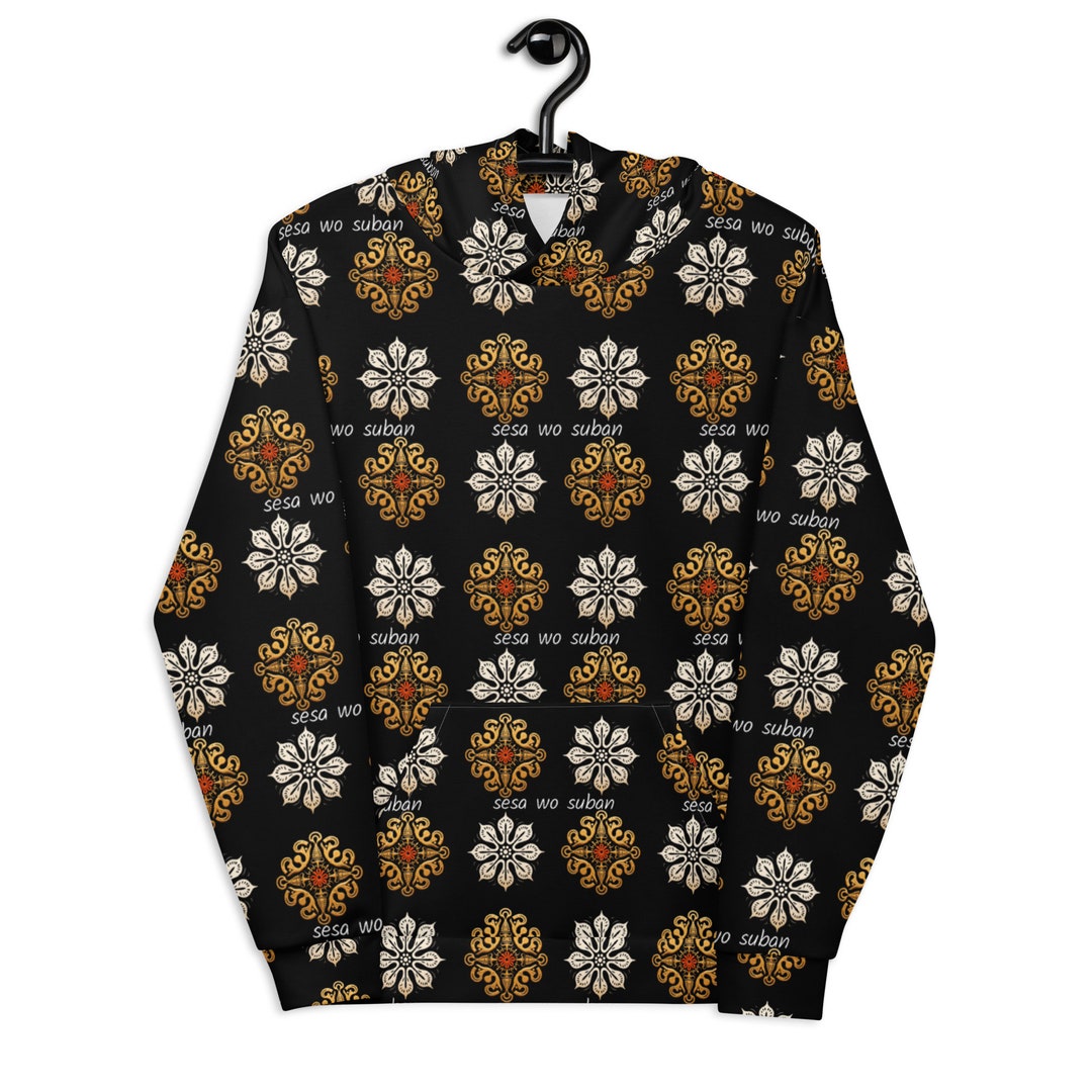 Sesa Wo Suban,"life Transformation" Adinkra Symbol Ghana Hoodie ...