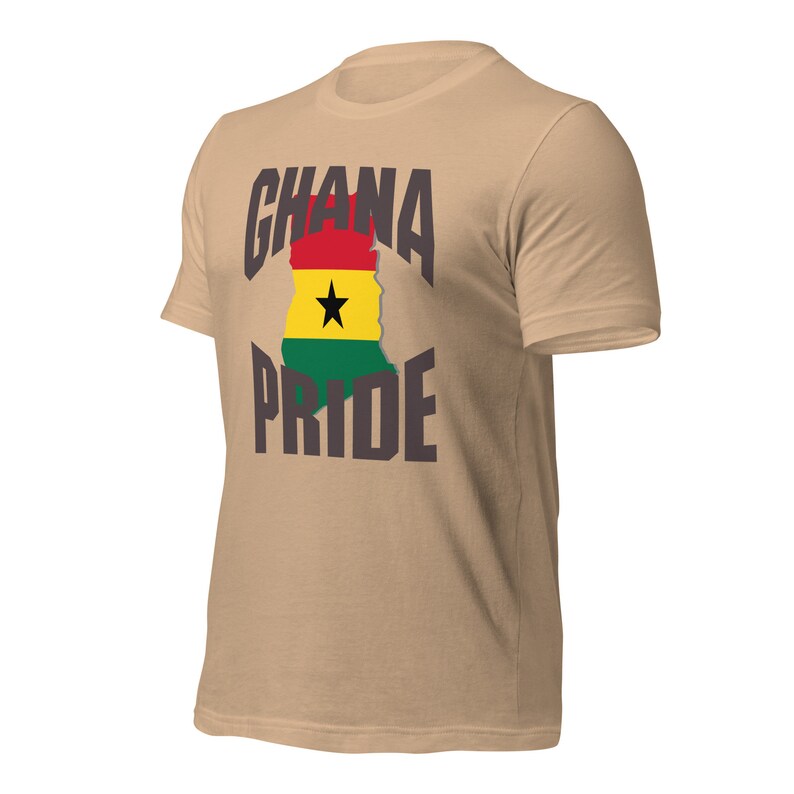 Ghana Pride Ghana Map Unisex T-shirt - Etsy