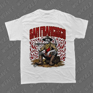 SAN FRANCISCO Football Shirt, NFL Fan Tee, Football Team Shirt ...