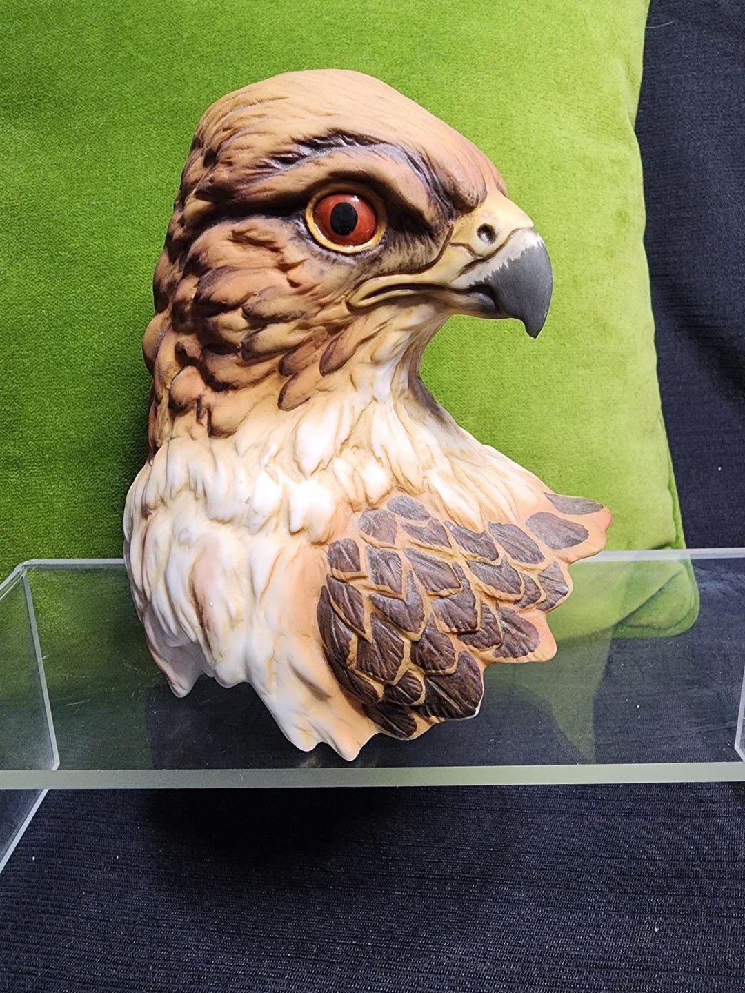Sally Miller "peregrine Falcon" Bird Bust Figurine Signed - No Base - Etsy