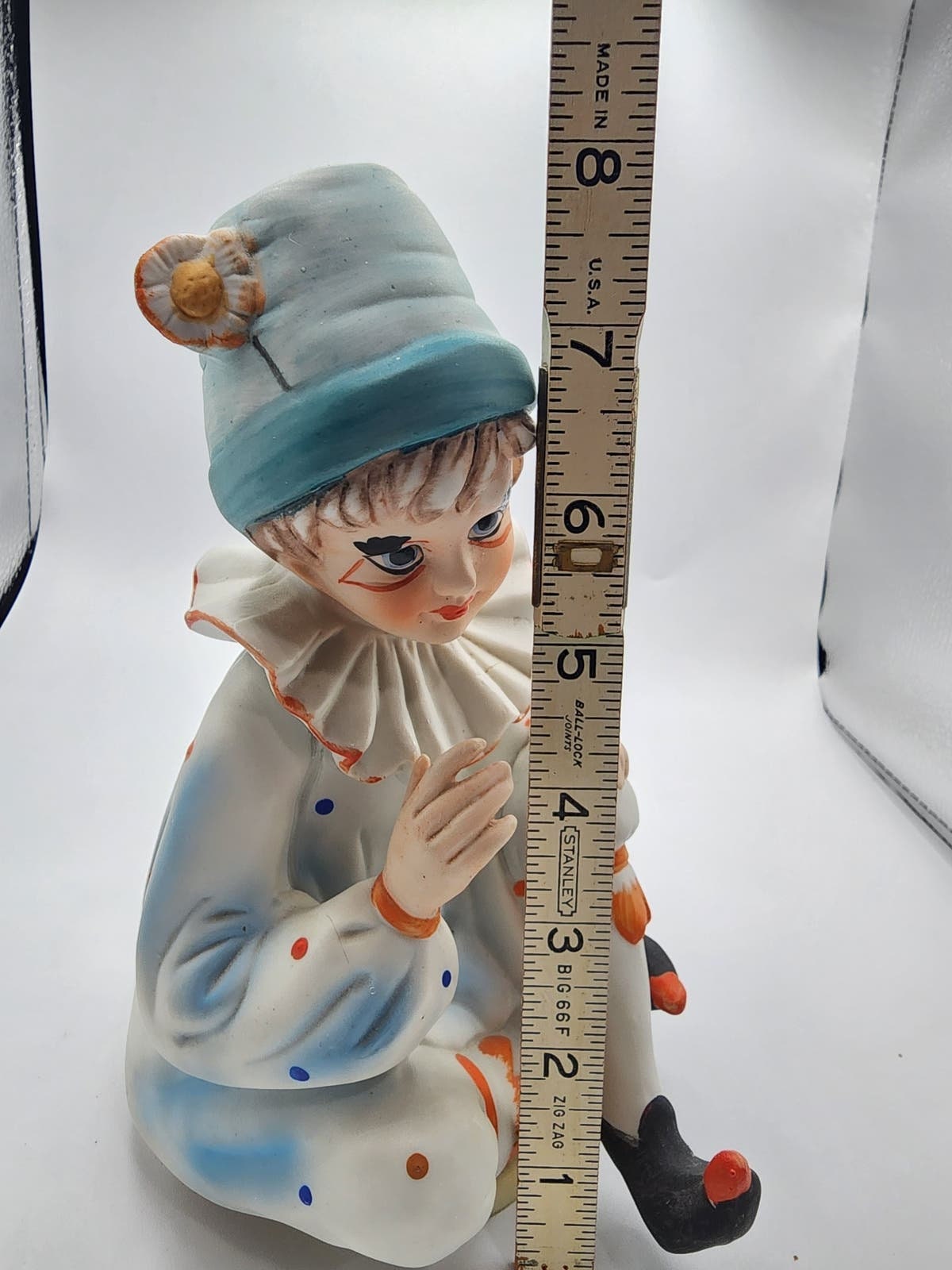 Vintage Rotating Clown Music Box. Plays send in the Clowns 8 Inches ...