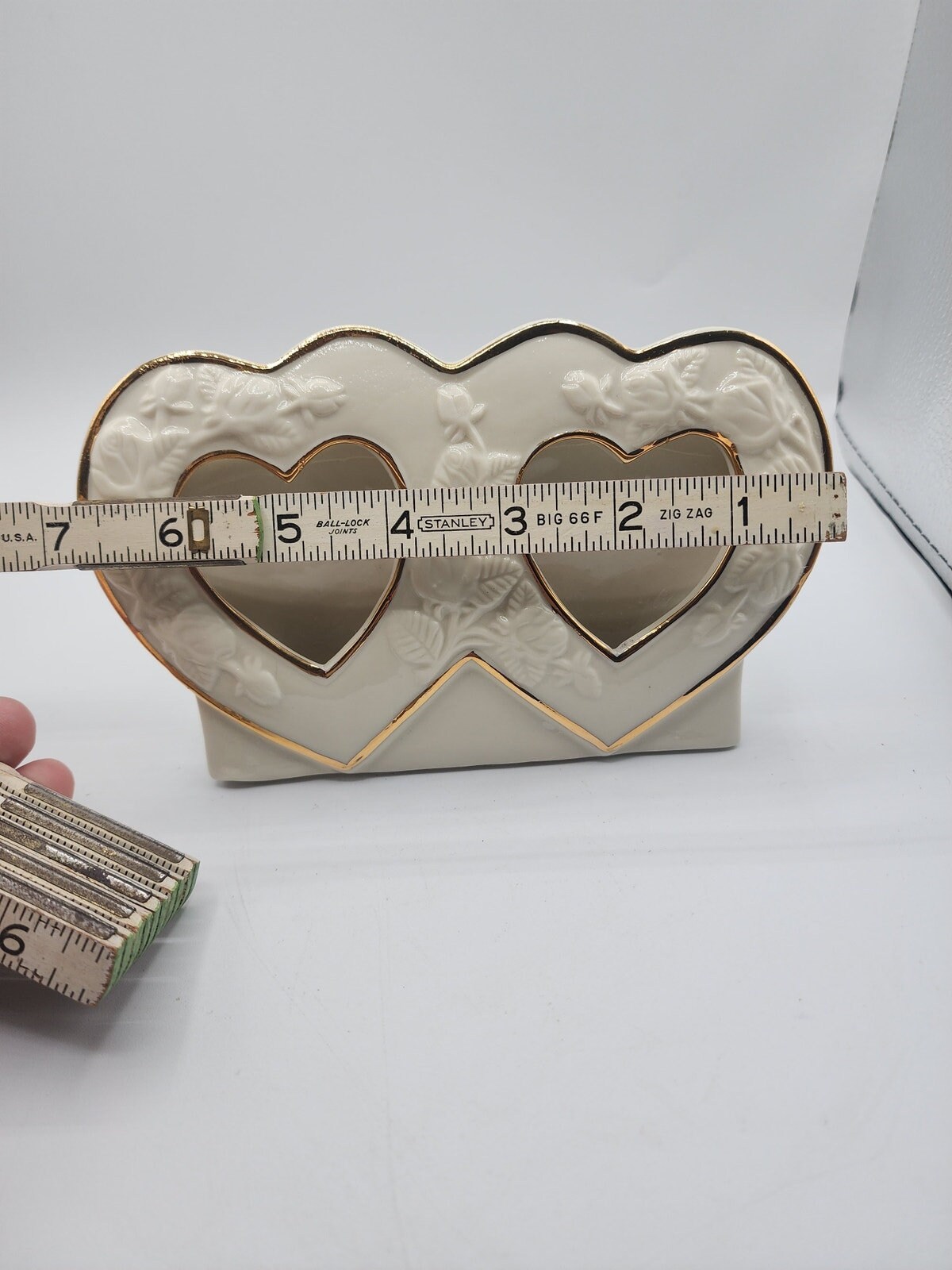 Double Heart Photo Frame - Etsy