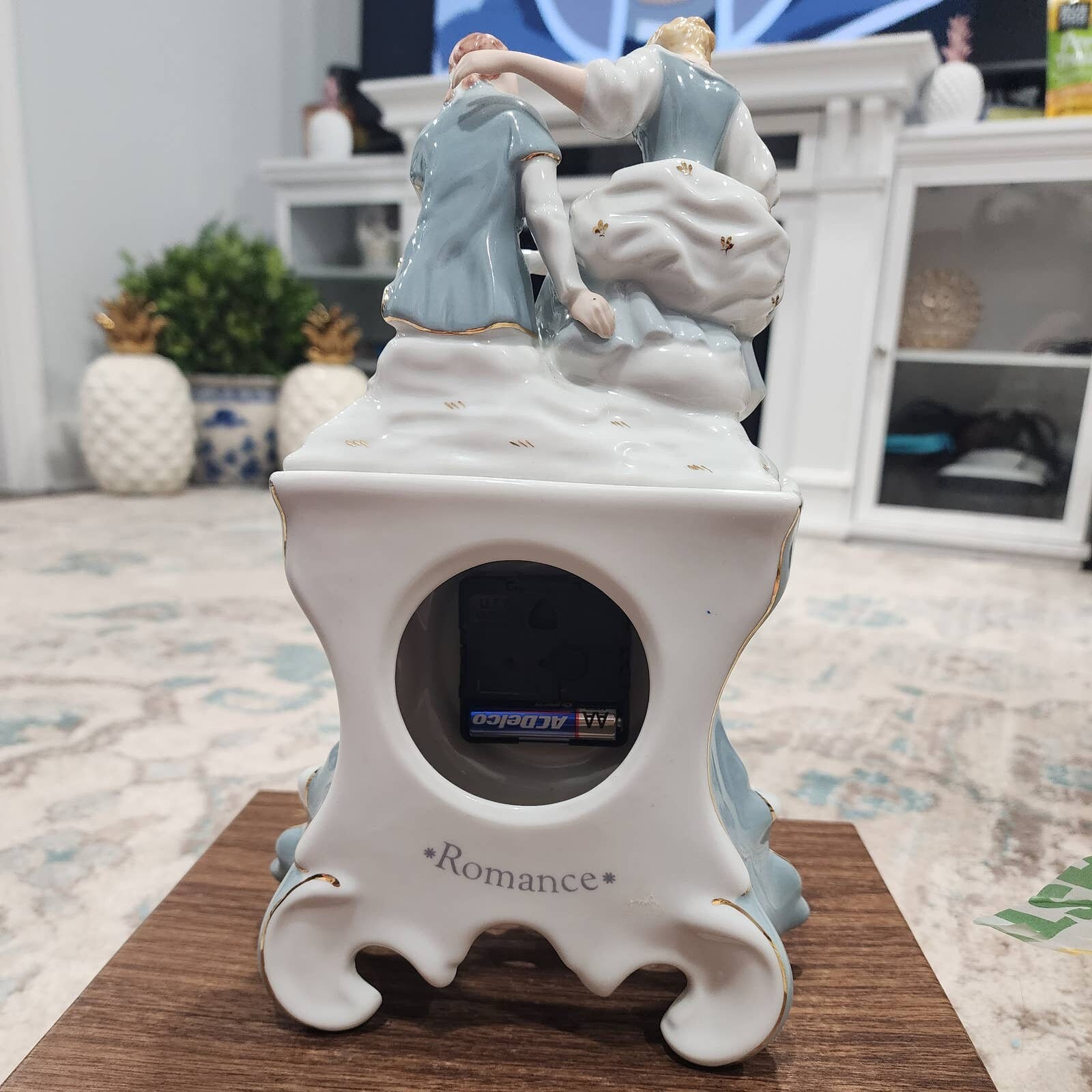 Rare Royal Dux "romance" Clock - Etsy