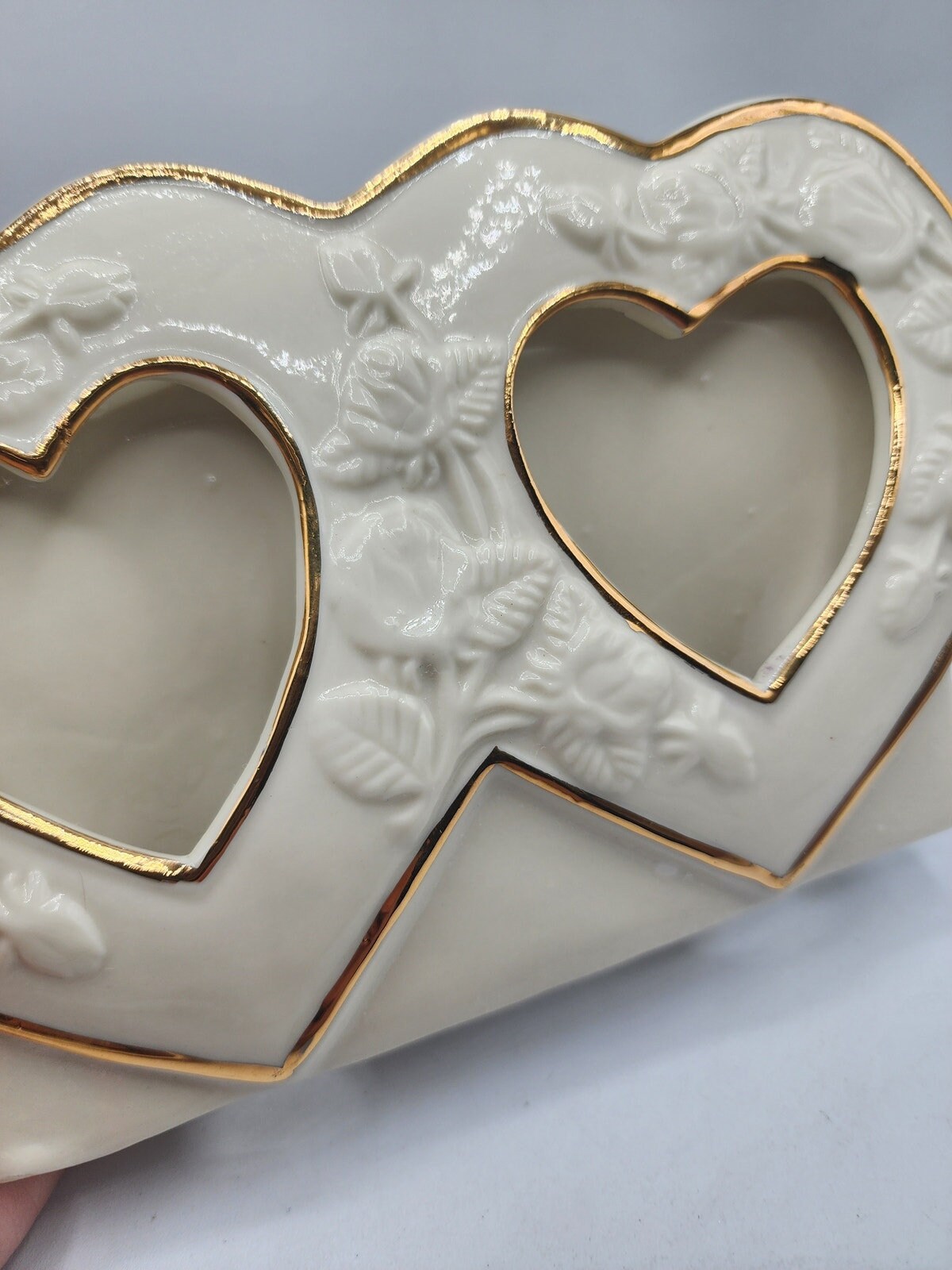 Double Heart Photo Frame - Etsy