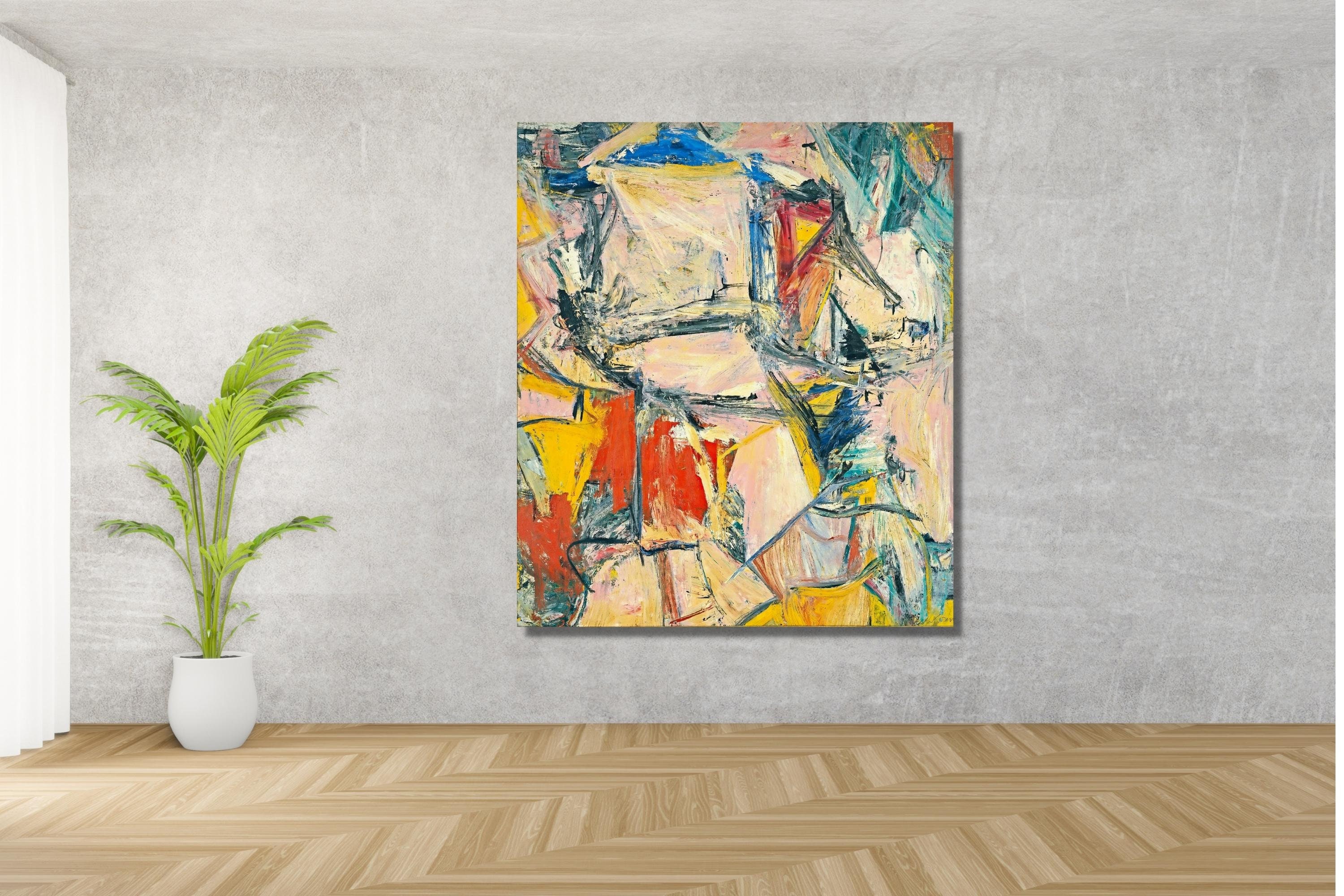 Willem De Kooning, Interchange, Willem De Kooning Art,de Kooning ...