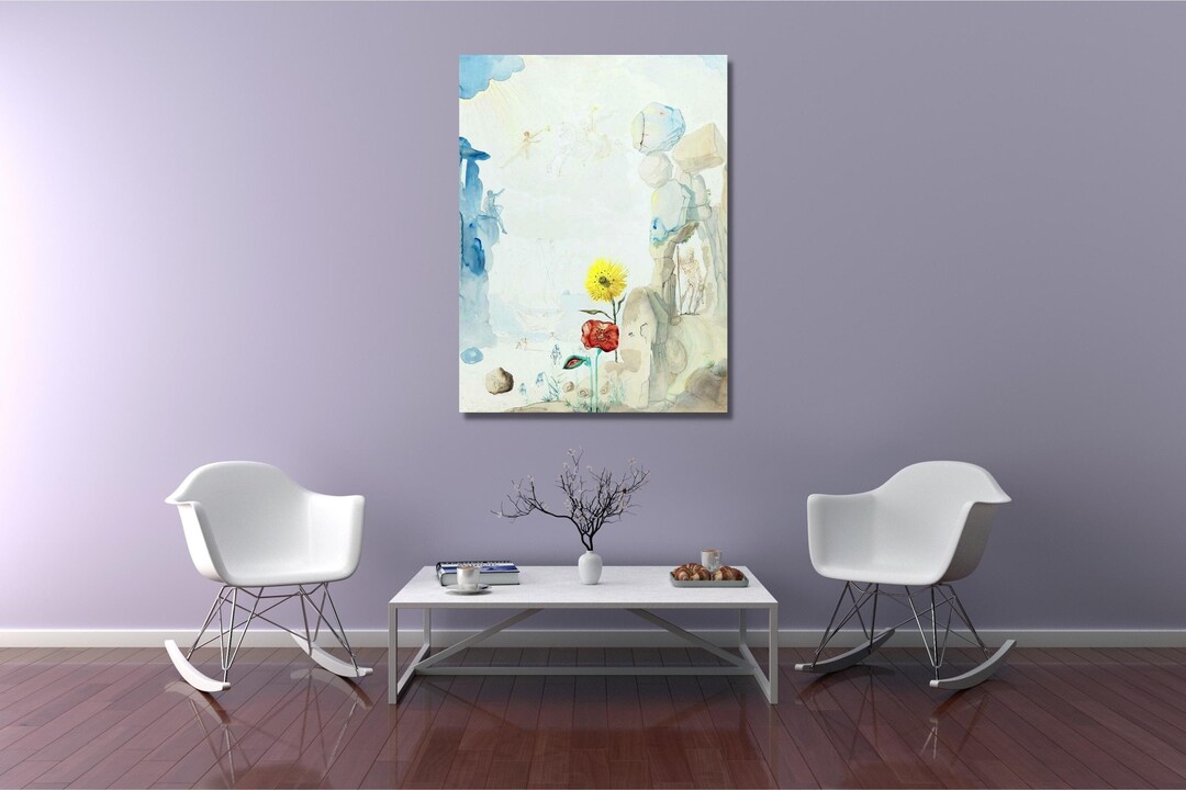 Salvador Dali, Flower ,salvador Dali Art,flower Decor,flower Poster ...