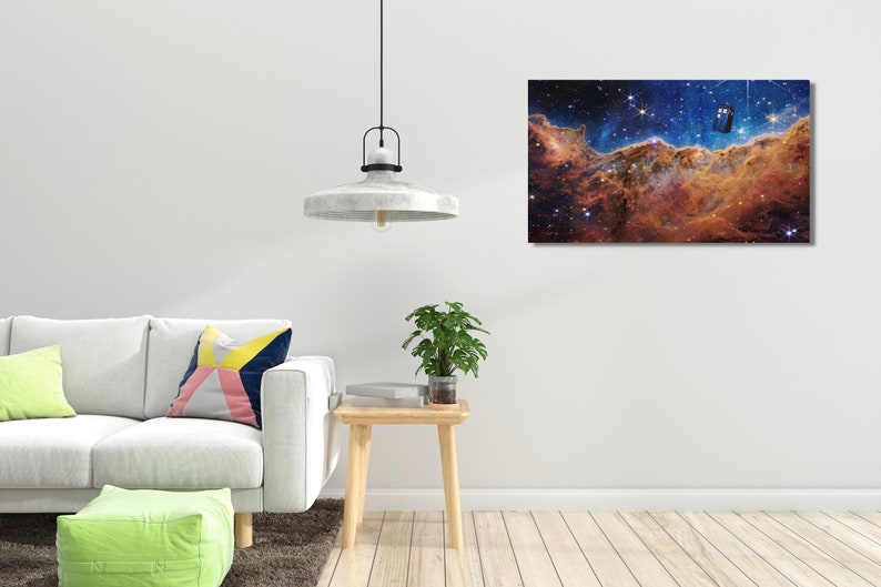 Nasa’s Webb Telescope, the Galaxy, the Stars,canvas Wall Art,galaxy ...