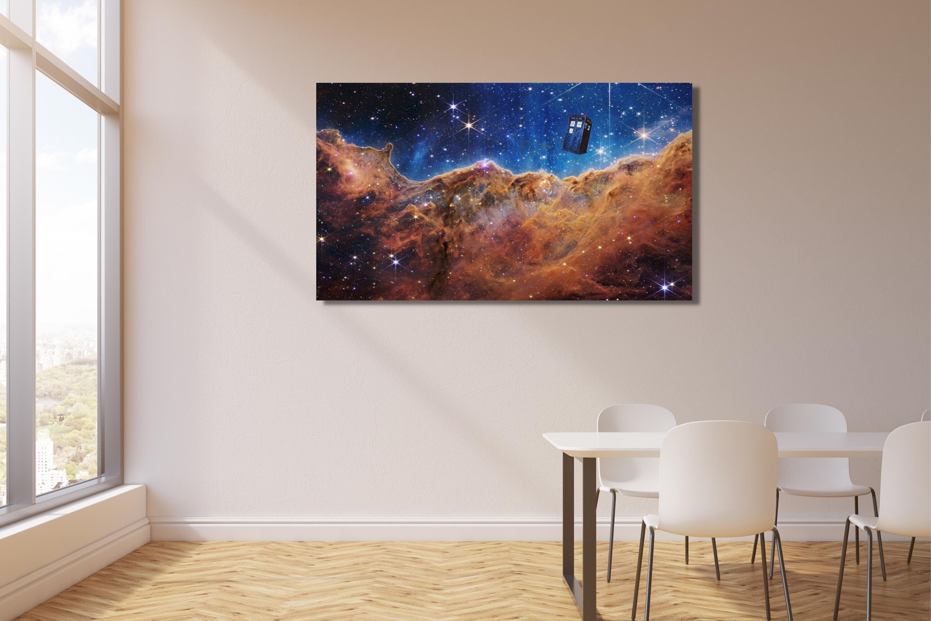 Nasa’s Webb Telescope, the Galaxy, the Stars,canvas Wall Art,galaxy ...
