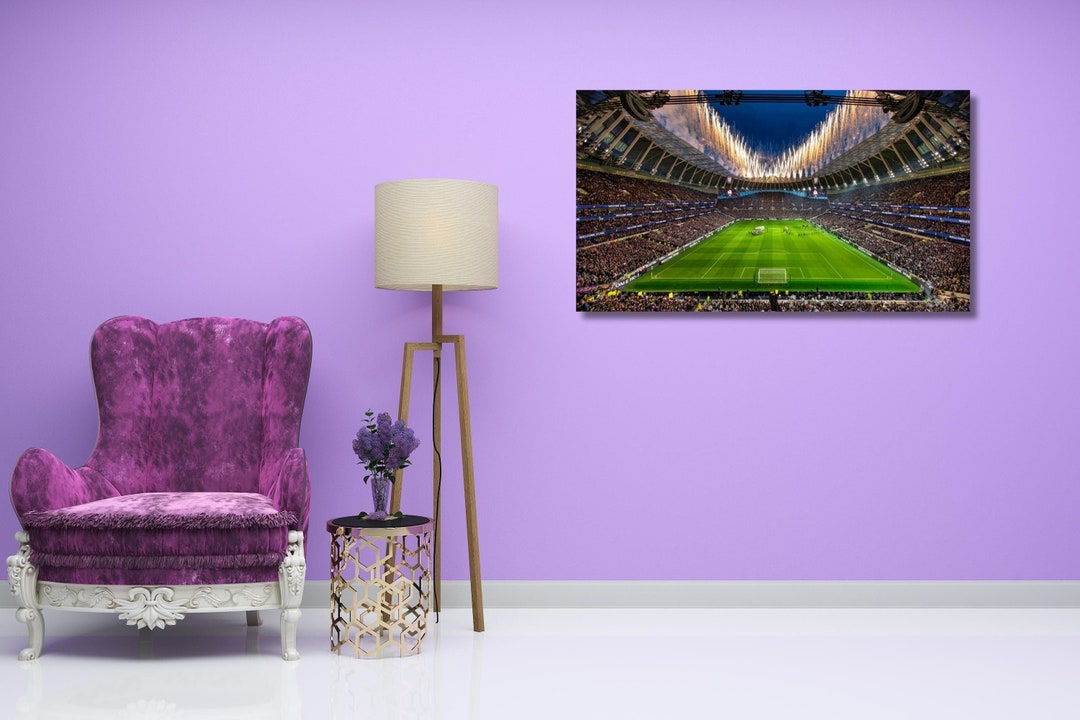 Tottenham Stadium, Football Stadium, Football Stadium Art, Ready to ...