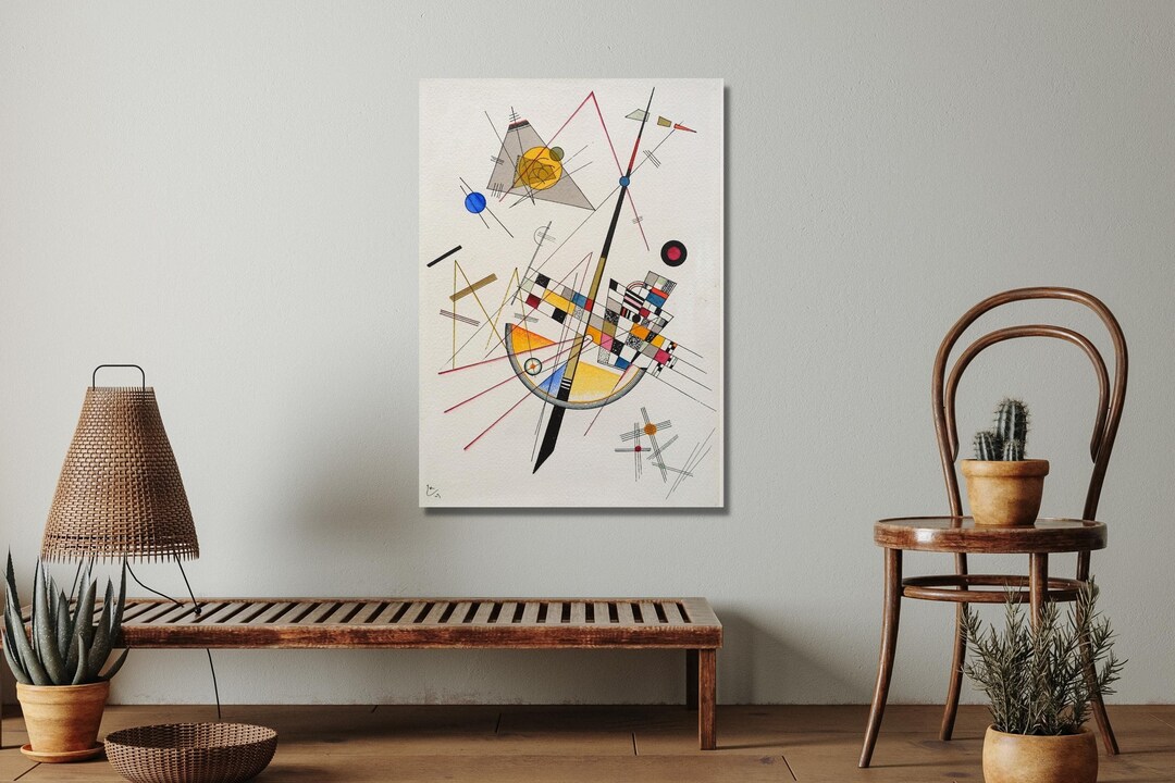 Delicate Tension, by Wassily Kandinsky, 1923,wassily Kandinsky Art ...