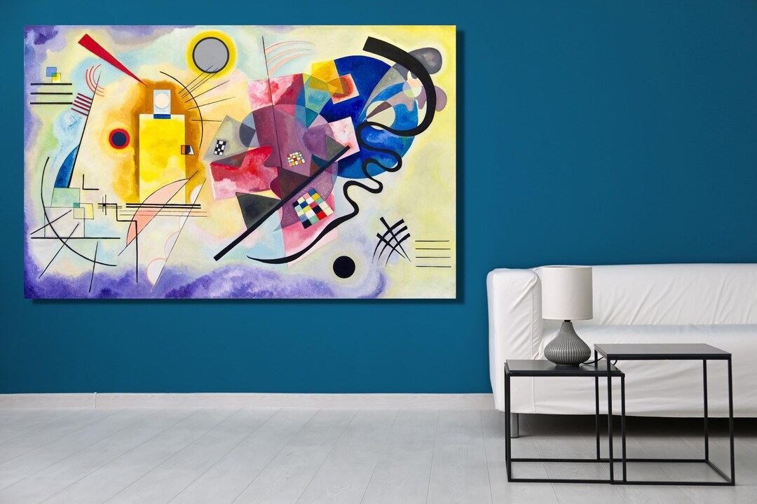 Wassily Kandinsky ,yellow Red Blue, 1925,wassily Kandinsky Art,yellow ...