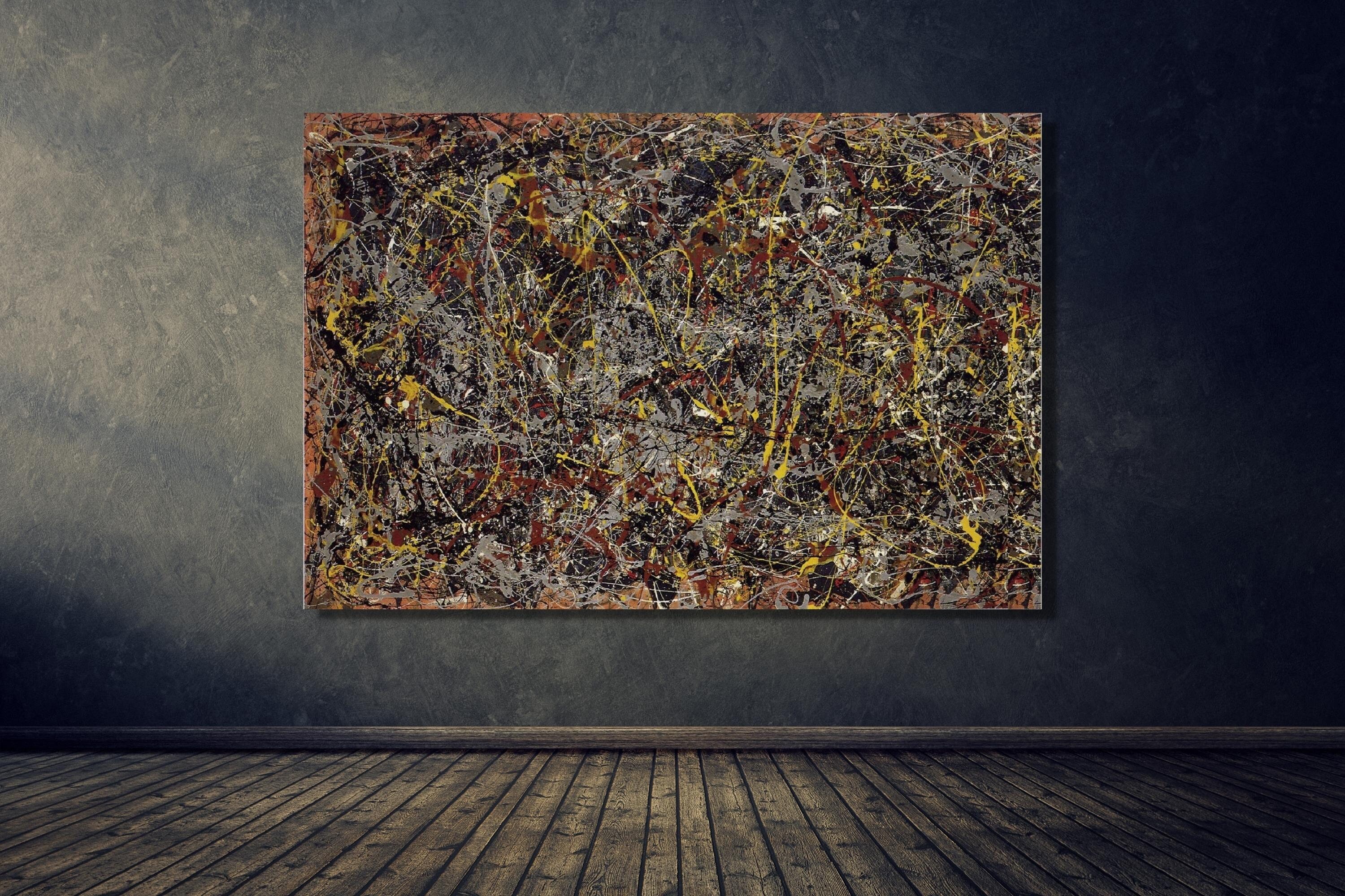 Jackson Pollock, Pollock Picture Art,jackson Pollock Poster,pollock ...