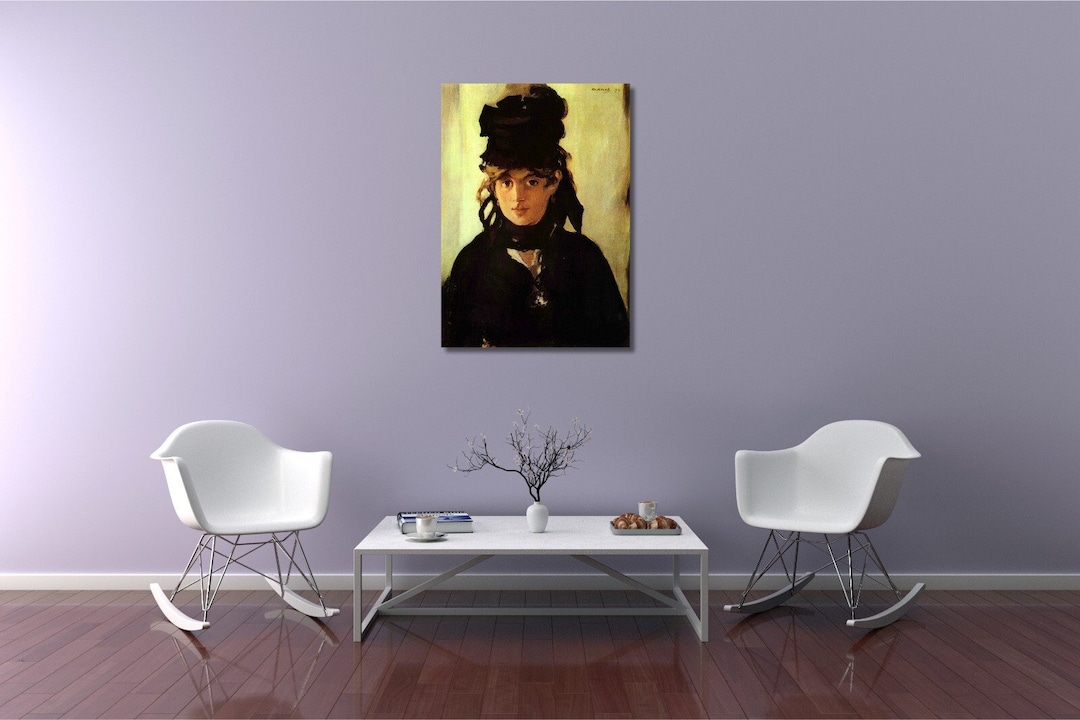 Edouard Manet, Berthe Morisot Au Bouquet De Violettes, 1872, Edouard ...