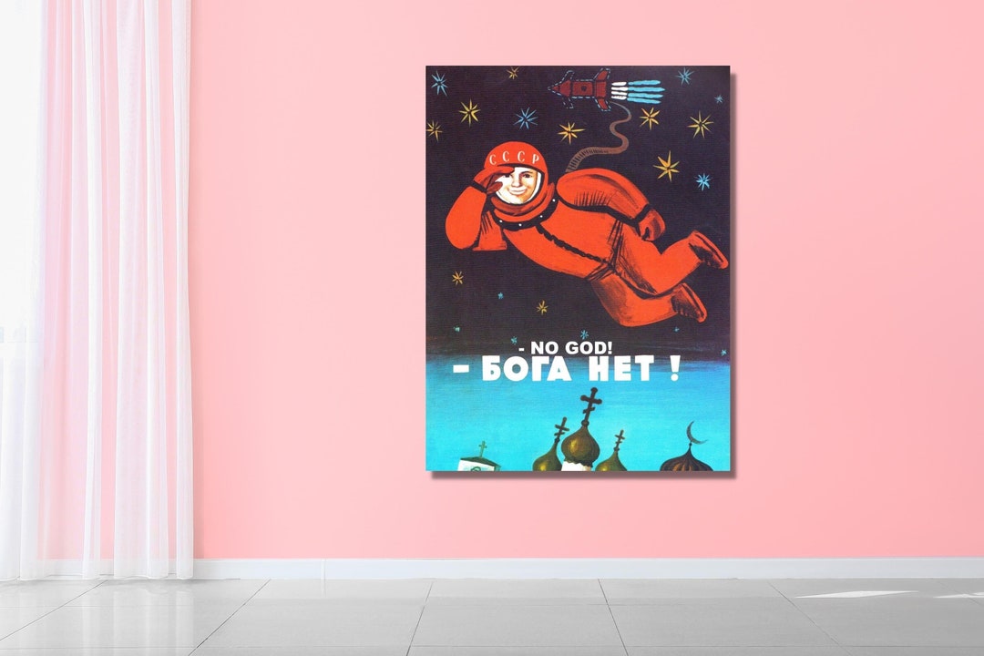 There's No God!,Бога Нет 1960's,ussr Anti Religious,propaganda ...
