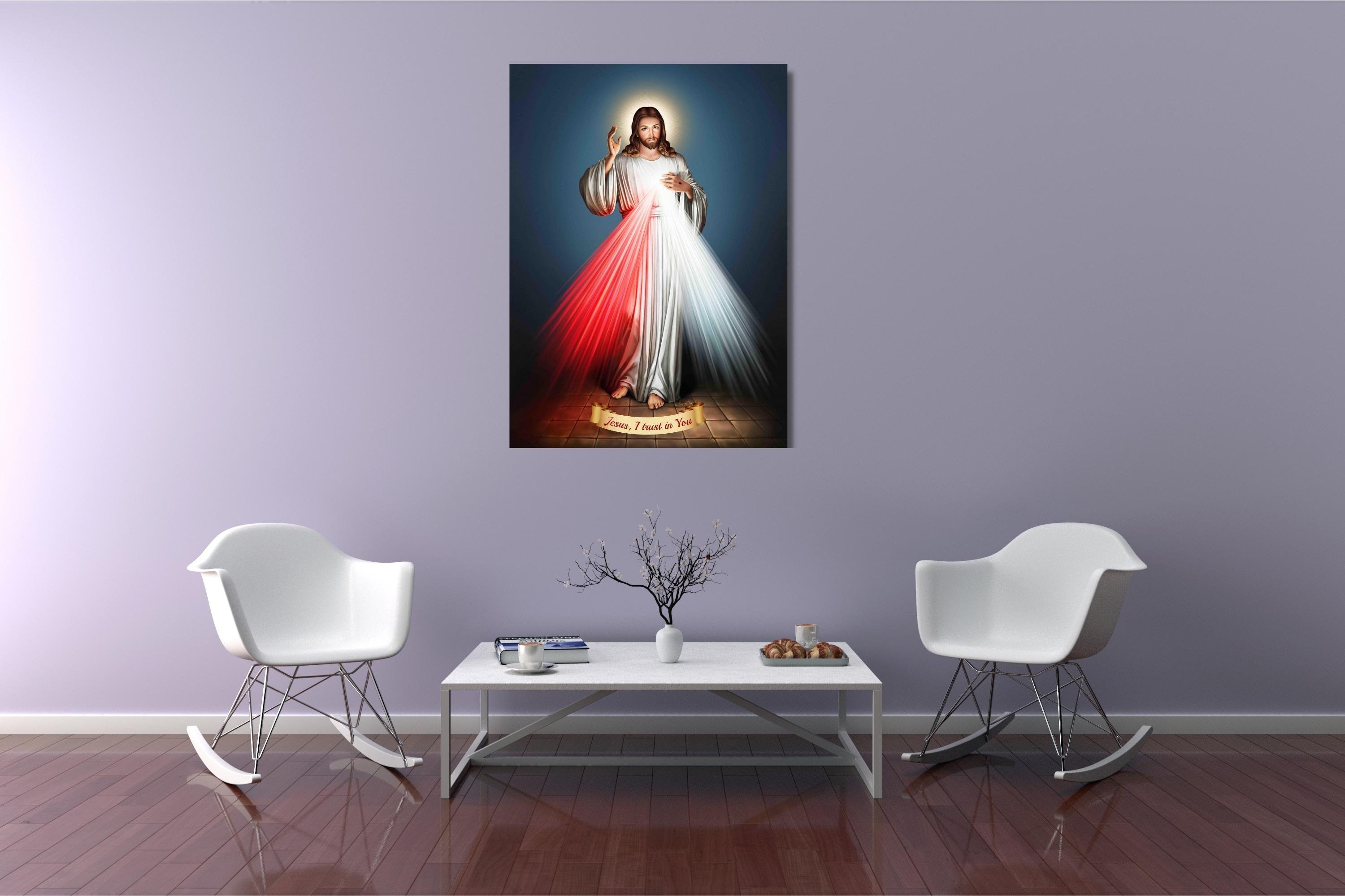 Jesus Christ,jesus Christ Art, Canvas Art Print , Room Decor, Divine ...