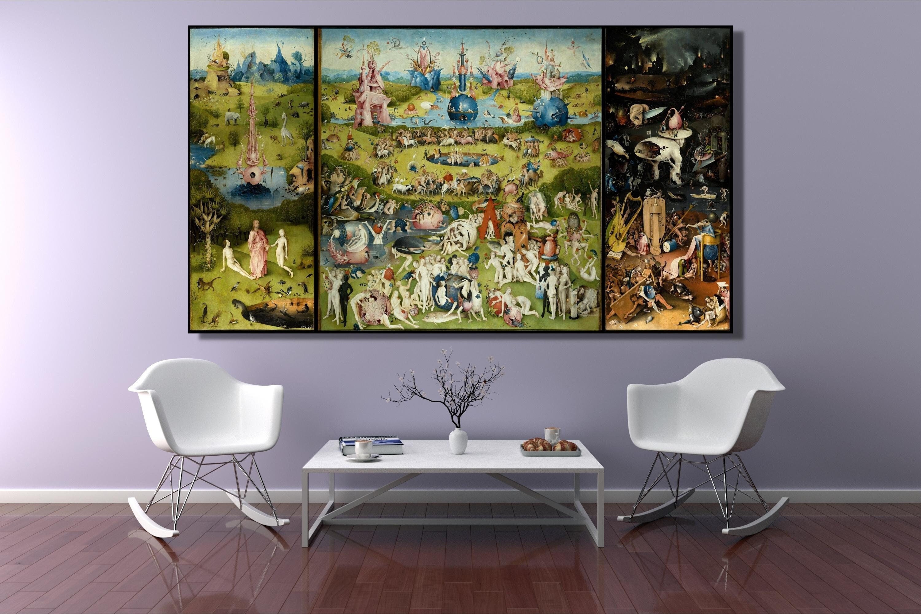 Hieronymus Bosch the Garden of Earthly Delights ,modern Wall Art ,ready ...