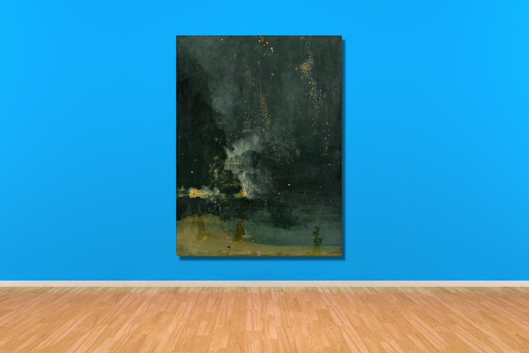 James Mcneill, Whistler Nocturne In, Black and Gold ,the Falling Rocket ...