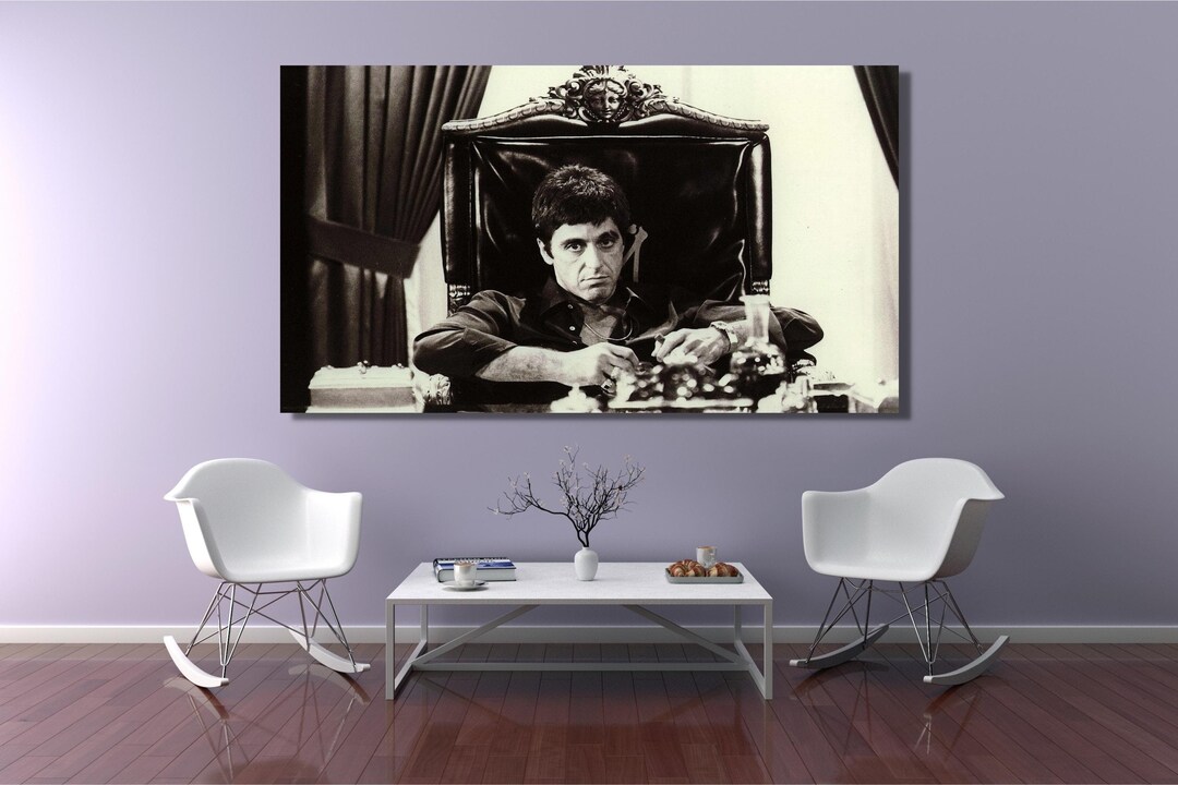 Al Pacino, Gangsters Art, Gangsters Wall Art,scarface Al Pacino, Tony ...