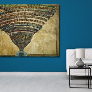 The Abyss of Hell, Sandro Botticelli,abyss Hell Decor, Sandro ...