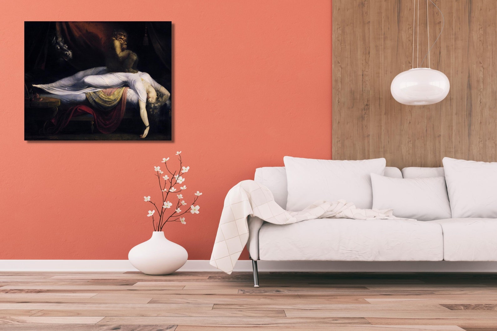 Henry Fuseli, the Nightmare, 1781,henry Fuseli Art,the Nightmare Print ...