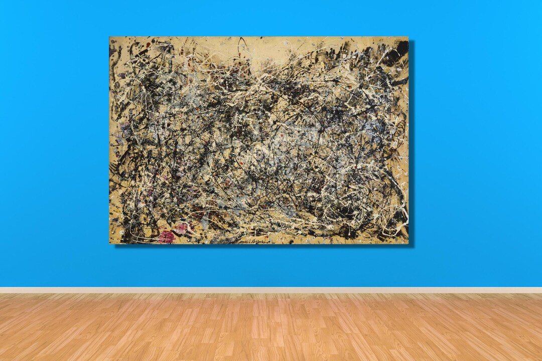Jackson Pollock, Pollock Picture Art,jackson Pollock Poster,pollock ...