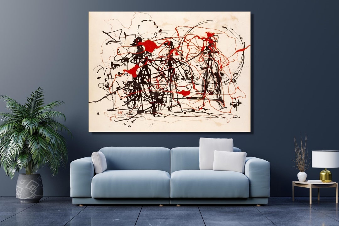 Jackson Pollock, Pollock Picture Art,jackson Pollock Poster,pollock ...