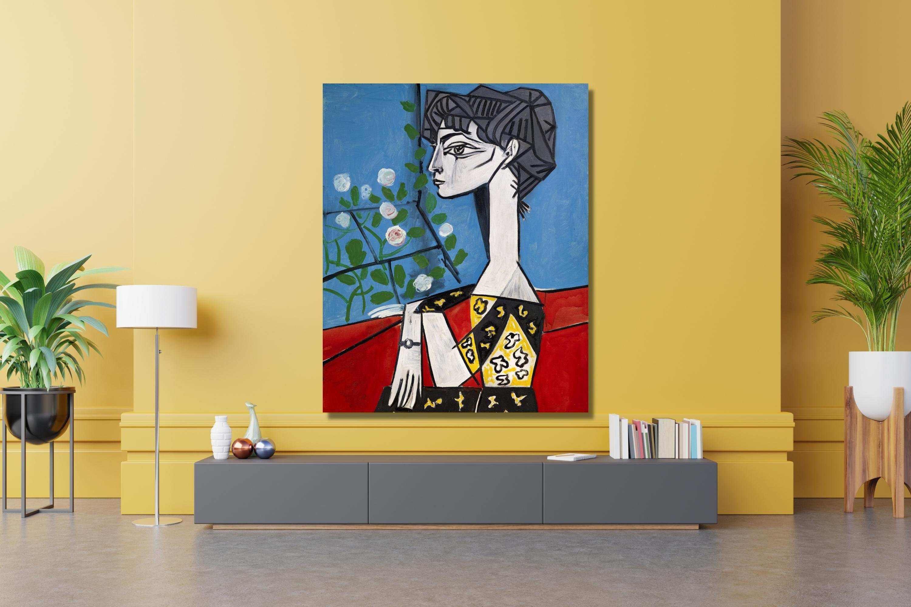 Set of 3,pablo Picasso,portrait of a Woman, Pablo Picasso Art,museum ...