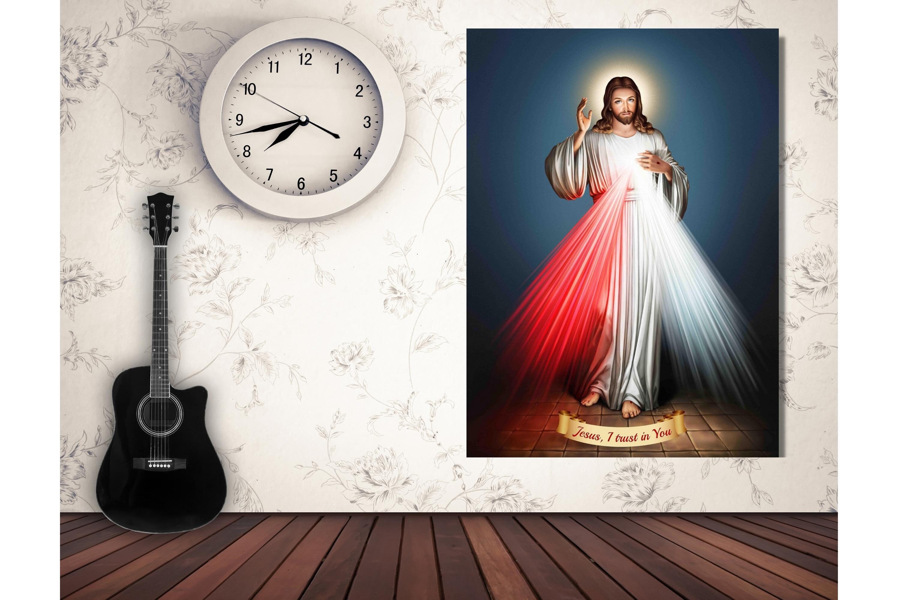 Jesus Christ,jesus Christ Art, Canvas Art Print , Room Decor, Divine ...