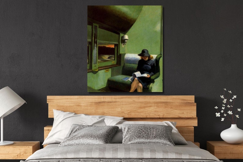 Edward Hopper, Compartment, C Car 193, 1938 , Room Decor, Edward Hopper ...