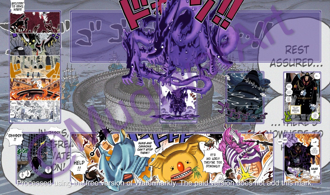 Magellan Impel Down Custom Playmat Design for One Piece TCG - Digital ...