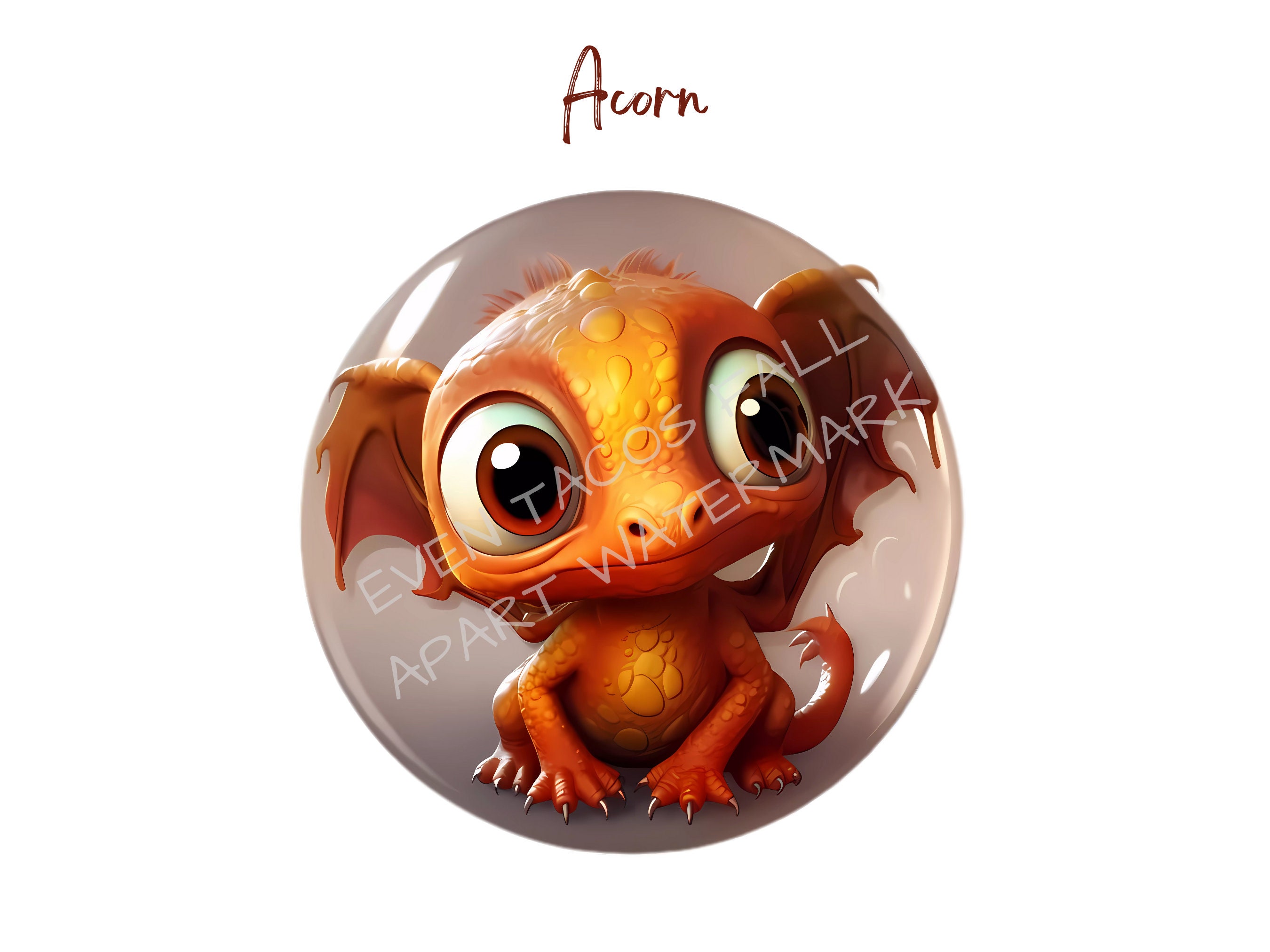 Fall Colors Baby Dragons Clipart Collection | Dragon, PNG, Clipart, 300 ...