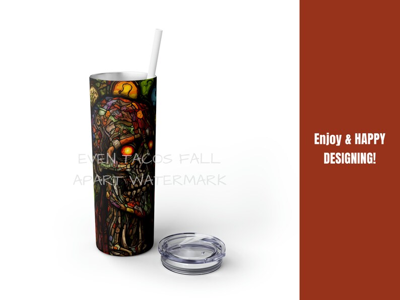 Stained Glass Zombies Artwork Set Digital Clipart Download 300 DPI PNG ...