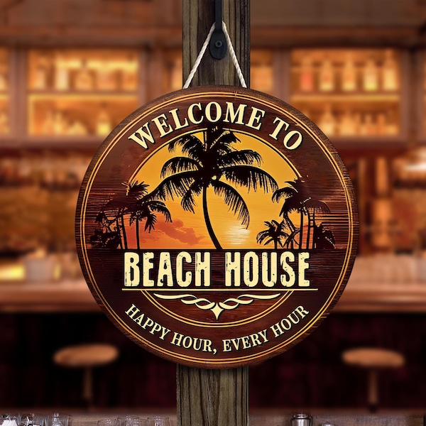 Coastal House Sign - Etsy