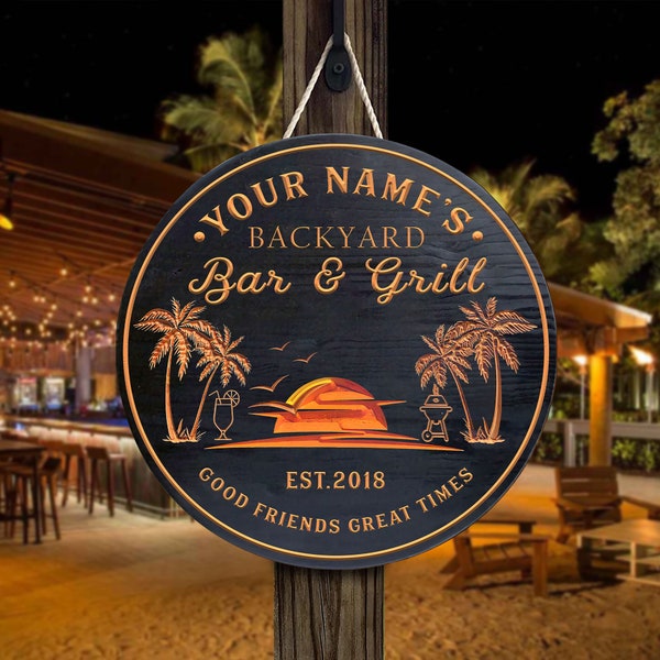 Outdoor Patio Bar - Etsy