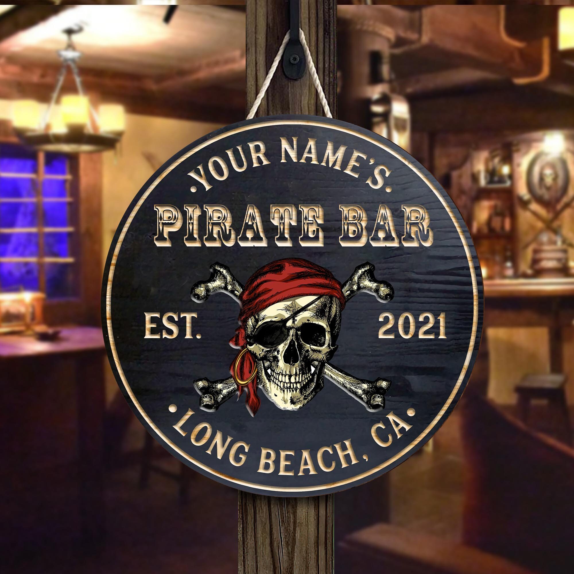 Pirate Bar Sign
