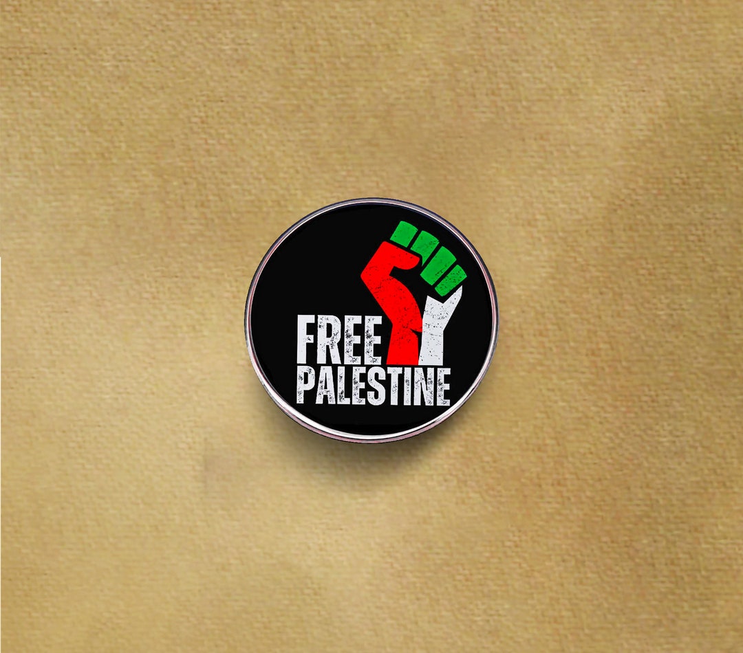 Palestine Flag Pin Badge Palestine Flag Hat Pin Free - Etsy