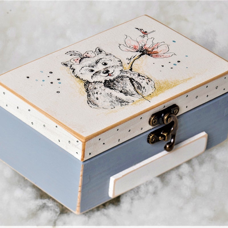 Cat Keepsake Box - Etsy