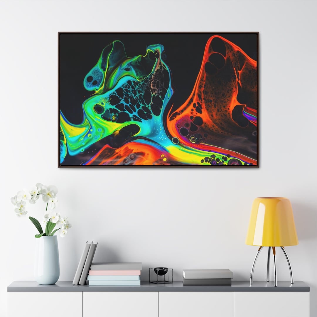 Gallery Canvas Wraps + Abstract Art + Wrap Around and Framed Canvas - Etsy